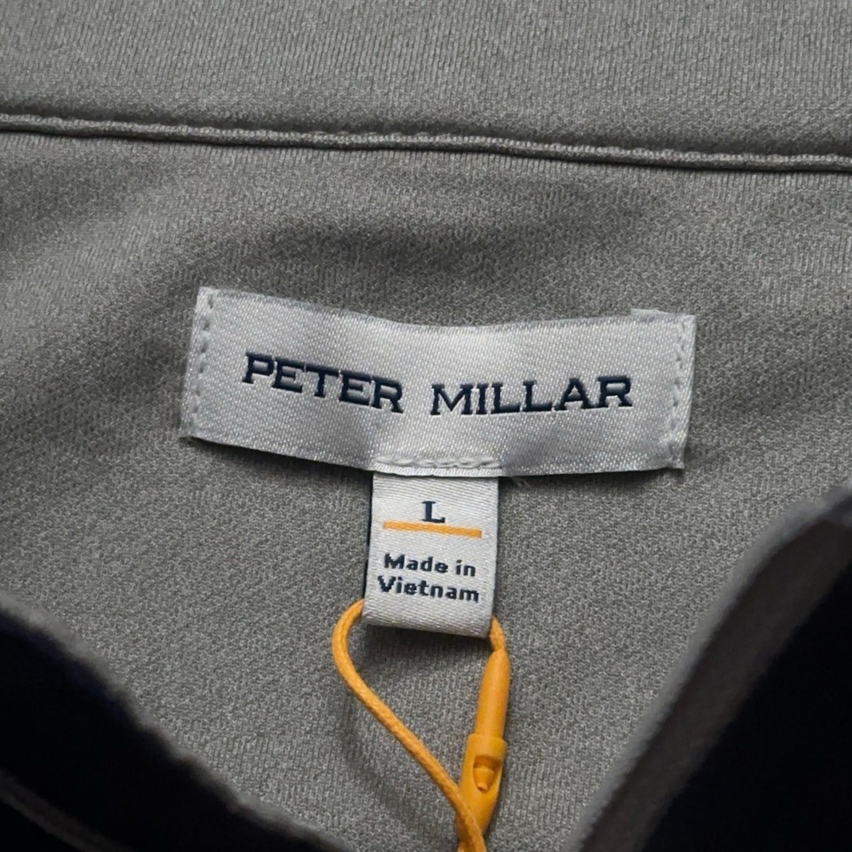 Peter Millar Perth 1/4 Zip Pullover Mens L Performance Golf Stretch ...