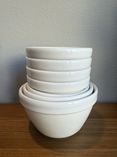 Lot 7 Mason Cash Mixing Pudding Bowls 5xS42, 1xS48, 1xS36 England NEW ...