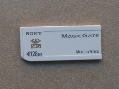 SONY 128MB MEMORY STICK MAGICGATE MSG-128A (FULL-SIZE) | eBay