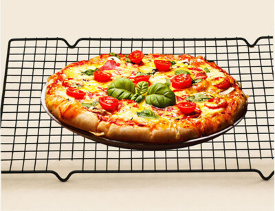 2Pcs Nonstick Wire Cookie Baking Cooling Rack Frying Bread Cake Tray 10 ...