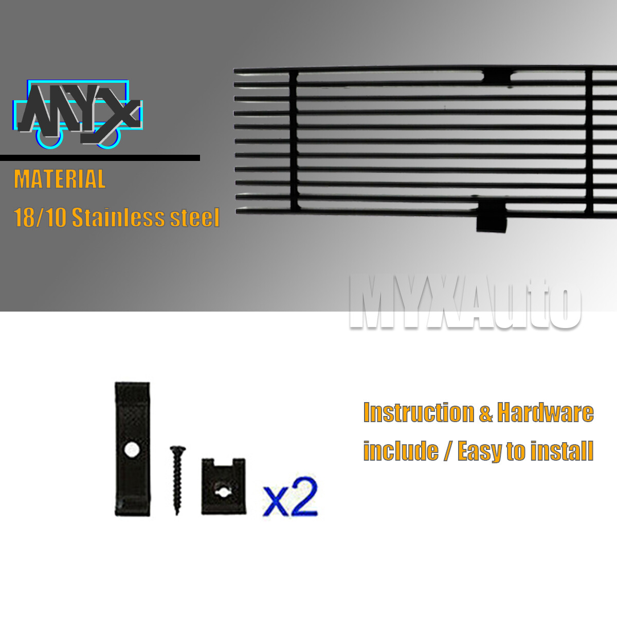 Black Bumper Grille Fits For 2009-2014 Ford F150 F-150 Pikcup Lower ...