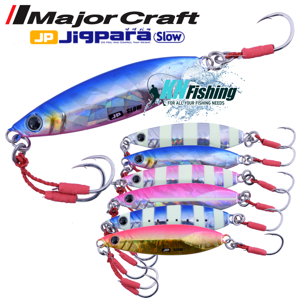 MAJOR CRAFT JIGPARA SLOW Shore Jigs Jigging Boat 10gr 15gr 20gr 30gr ...