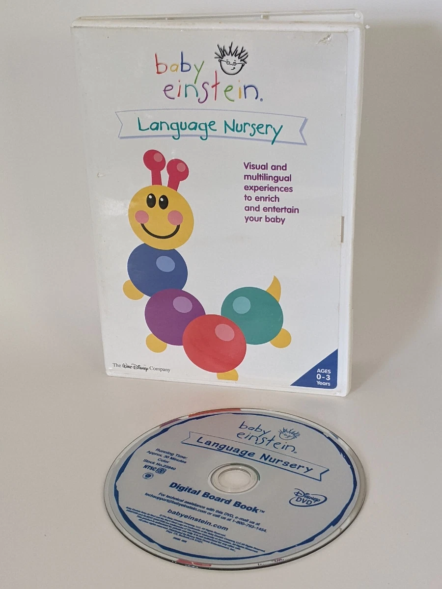 Baby Einstein Language Nursery Dvd Ebay