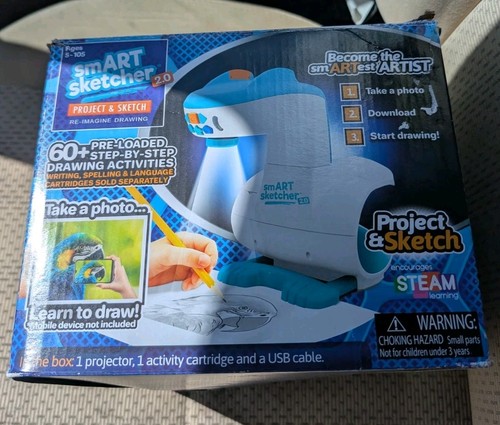 Smart Sketcher Projector 2.0 Learn to Draw Project & Sketch W/ Cord 1 ...