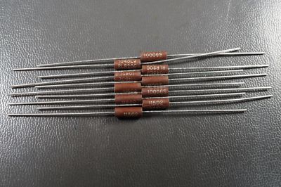 Lot of 10 RLR20C1000GS IRC Metal Film Resistor 100 Ohm 500mW 1/2W 2% ...