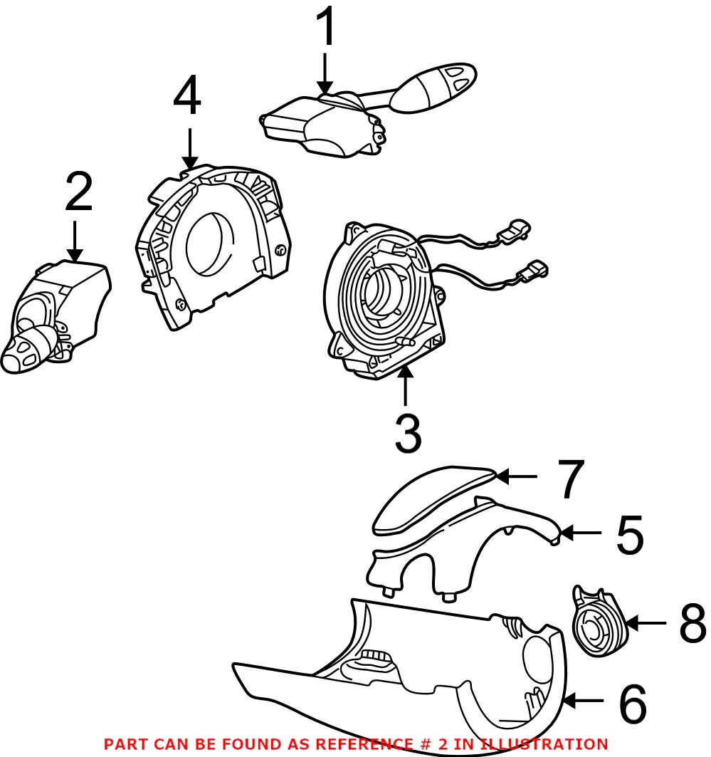 Genuine OEM Combination Switch for Mini 61311484331 | eBay
