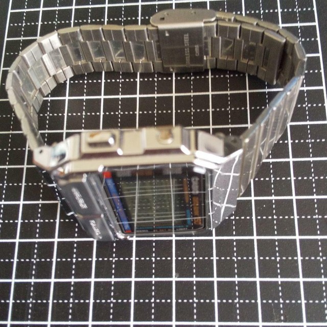 Exc3 Casio Data Bank Tele Memo 150 Db-1500 Module 1479 Vintage Watch ...