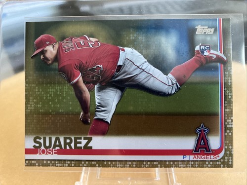 2019 Topps Update Jose Suarez RC GOLD/2019 Angels Rookie | eBay