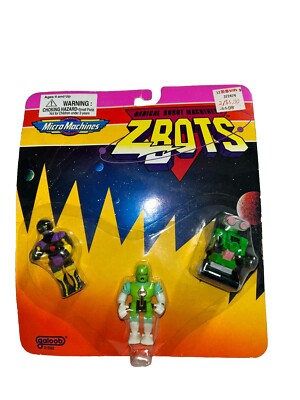 Z BOTS (Galoob, 1997) Radical Robot Machines ZBOTS 3 PACK - ON-CARD ...