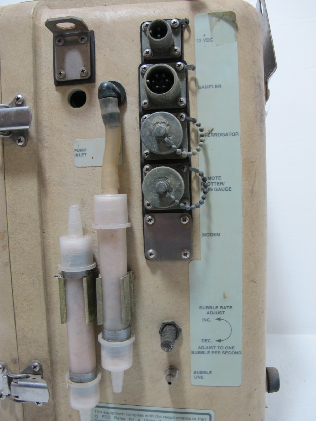 ISCO Teledyne 3230 Bubbler Flow Meter Bubble Recording 60-3234-015 12 ...