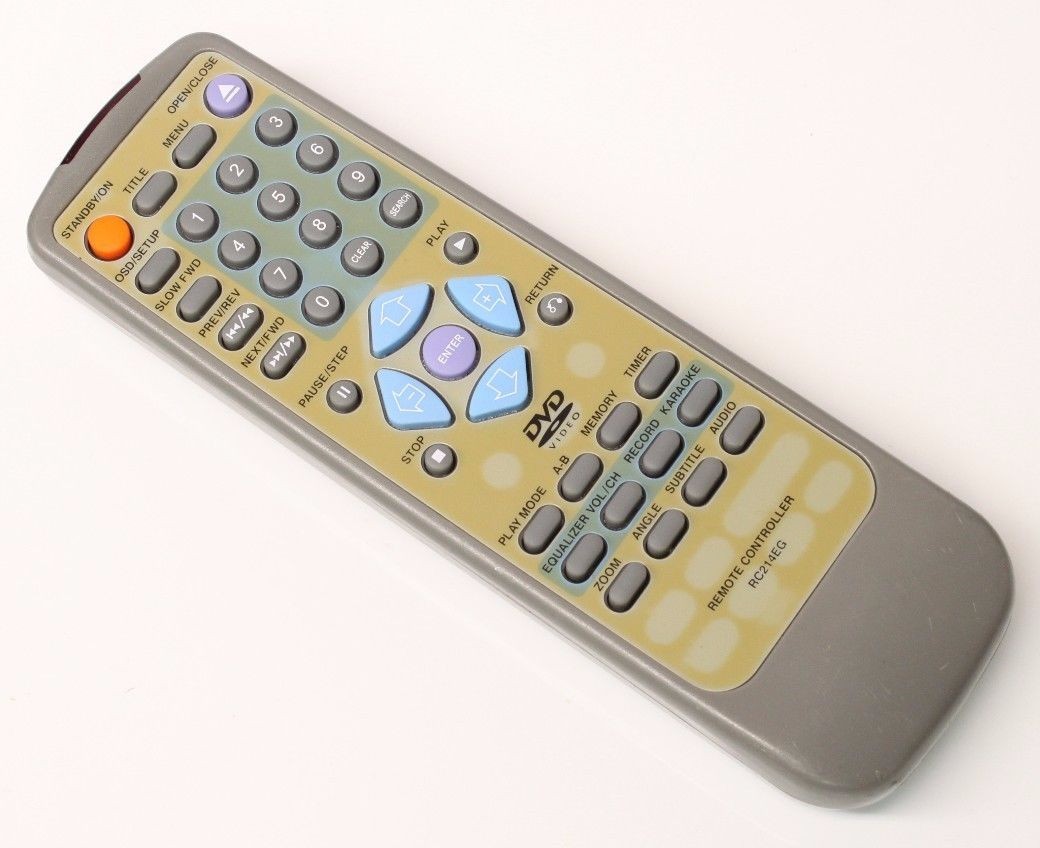 Curtis RC214EG Remote Control for DVD1150 DVD Player | eBay