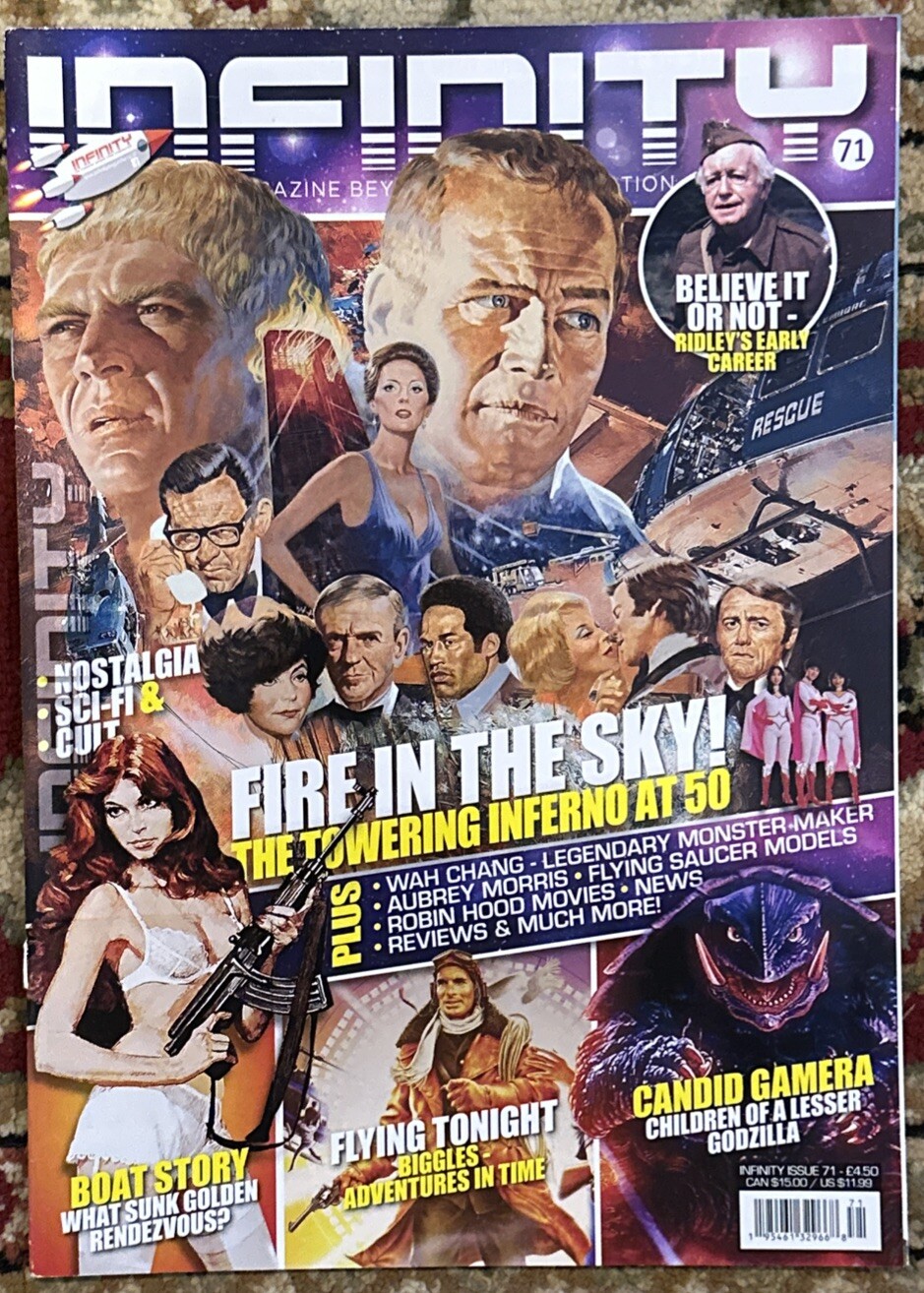 Infinity Magazine Issue 71 March 2024 The Towering Inferno At 50 | eBay