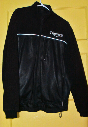 Nitro Racing Triumph Motorcycle Jacket Size M Embroidered Triumph Logo ...