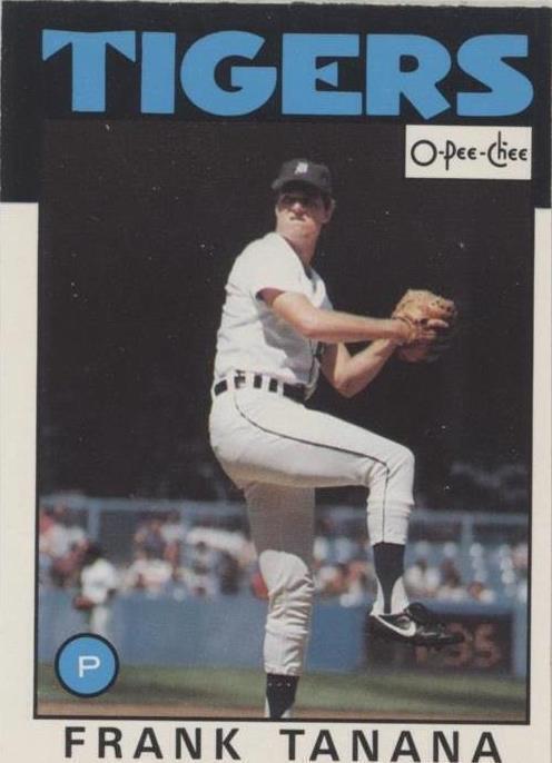 1986 O-Pee-Chee - Frank Tanana #124 for sale online | eBay