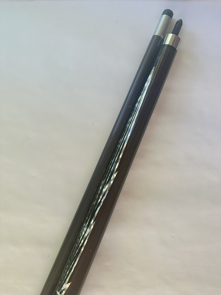 Sportcraft 58" Titanium Pool Stick with Beautiful Holographic Inlay ...