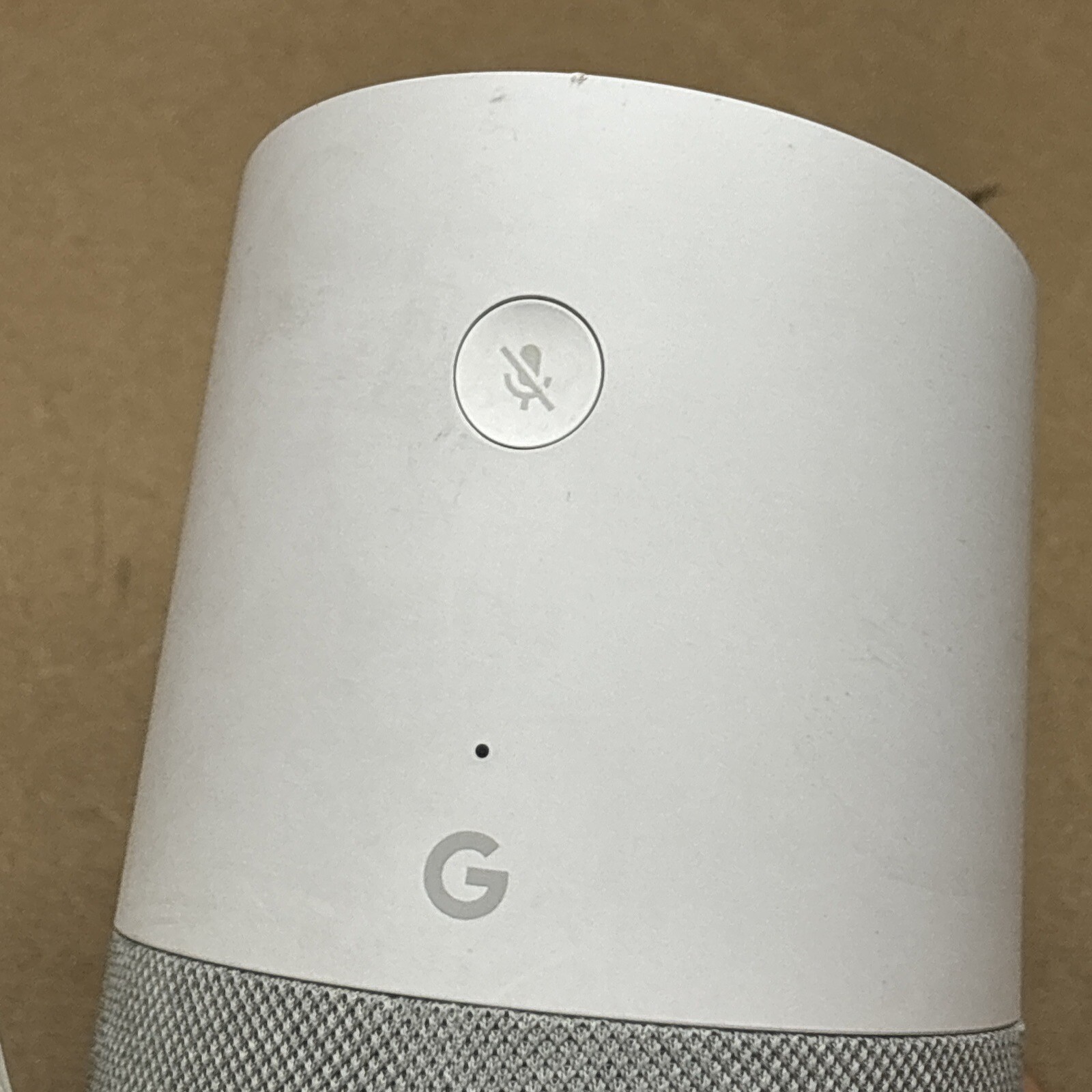 Google Home Smart Speaker and Home Assistant - White Slate | eBay