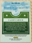 Caden Grice Boys of Summer Auto & 3 Color Patch #36/49 card ...