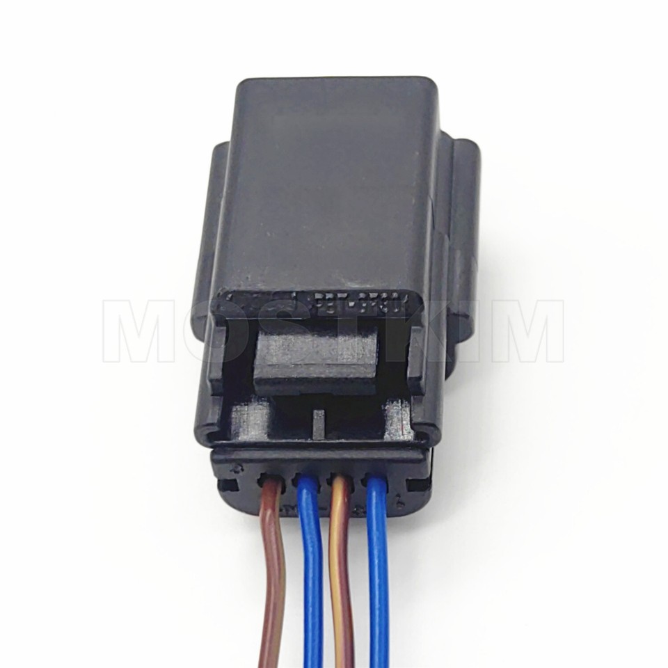 4-Pin Radiator Shutter Actuator Connector Pigtail Fit For Ford F-150 ...