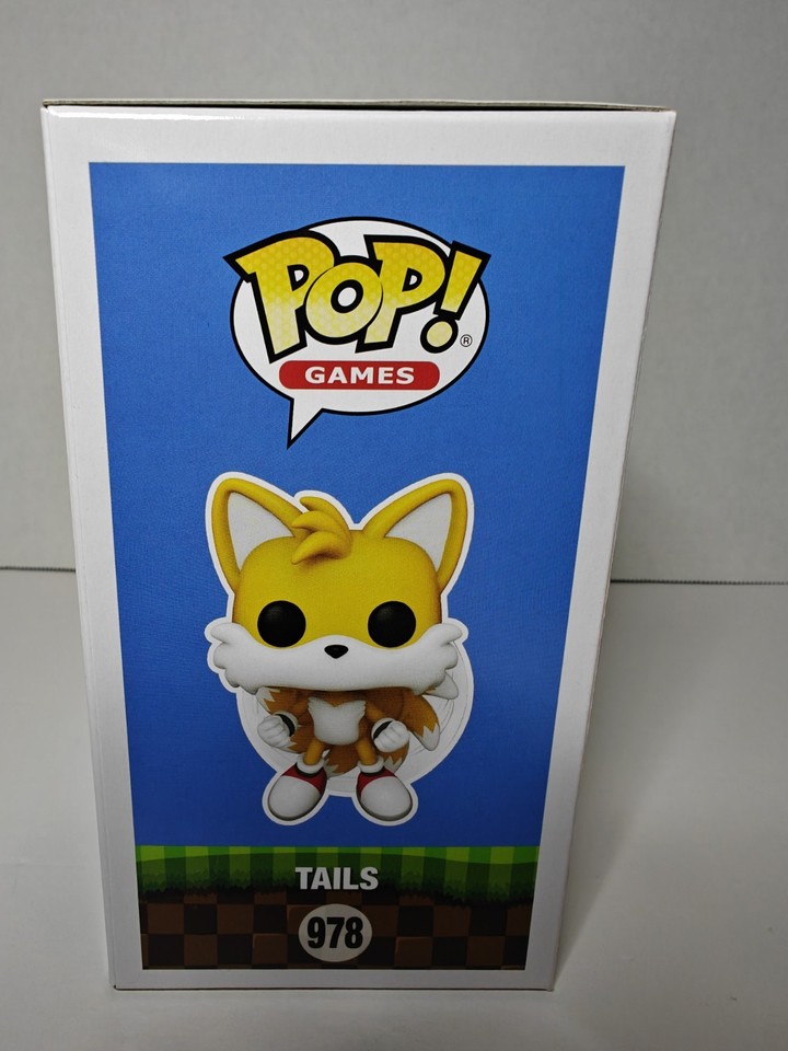 Funko Pop! Sonic The Hedgehog Tails #978 Flocked CHASE Speciality ...