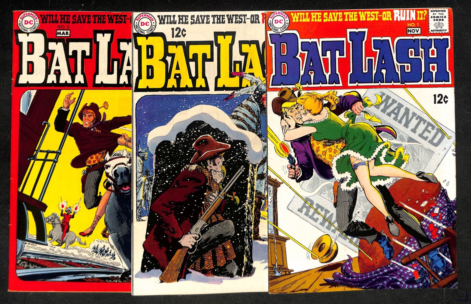 Bat Lash #1, 2 & 3 DC Western Cardy GGP Good Girl Headlights Lot X3 (RH) 210 | eBay