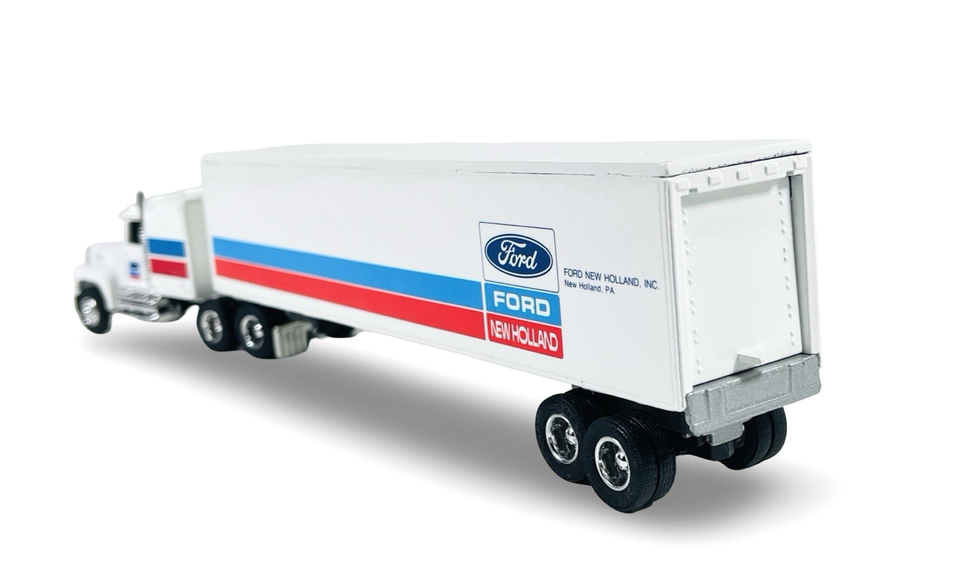 Ertl Ford New Holland LTL-9000 w/Sleeper Truck and Trailer - 1997 1/64 ...