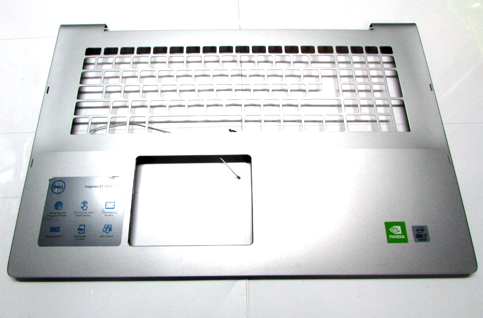 Genuine Dell Inspiron 7791 2-in-1 Laptop Palmrest Assembly HUD04 908NC ...