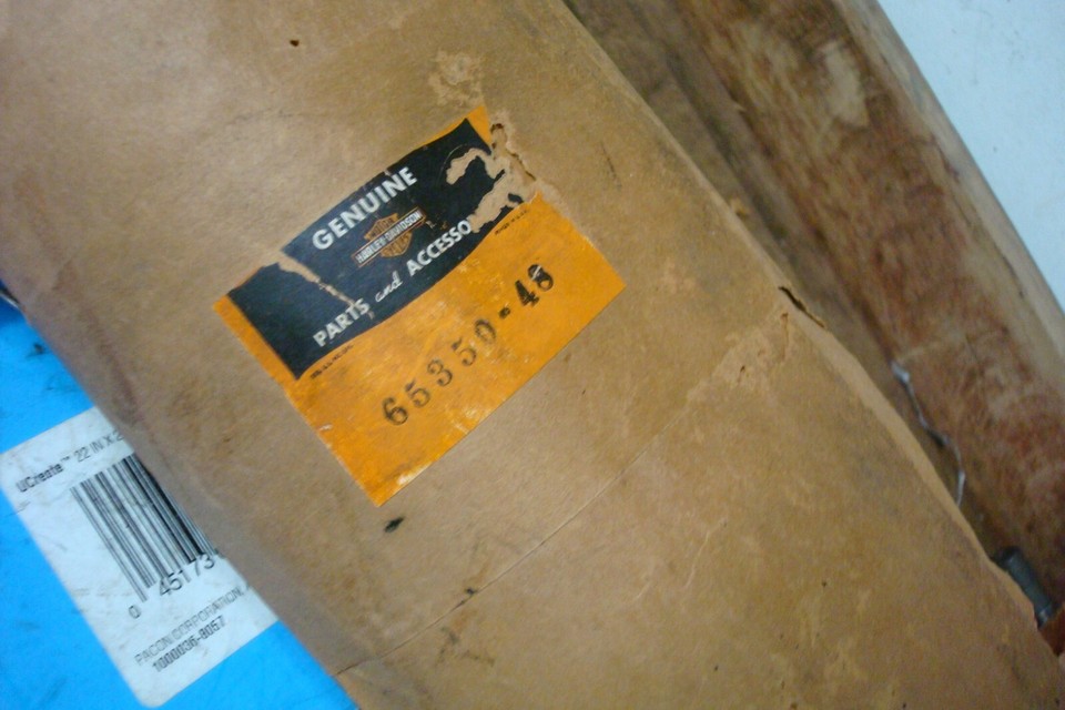 harley knucklehead panhead stainless steel original rocket fin cover ...