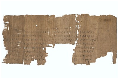 Poster, Many Sizes; Papyrus 25, 4Th Century Gospel Of Matthew Bible 18 ...
