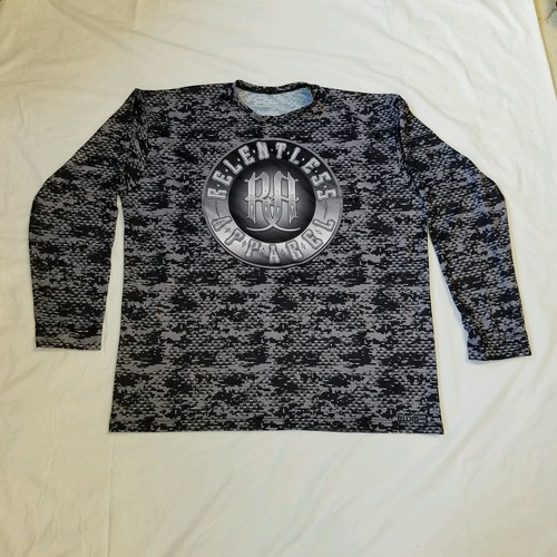 Two 3 Design Ink Relentless Apparel Camo Long Sleeve Shirt 2XL | eBay