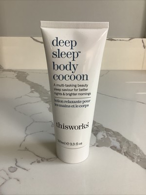 THIS WORKS Deep Sleep Body Cocoon Anti-Aging Body Cream 100ml - New | eBay