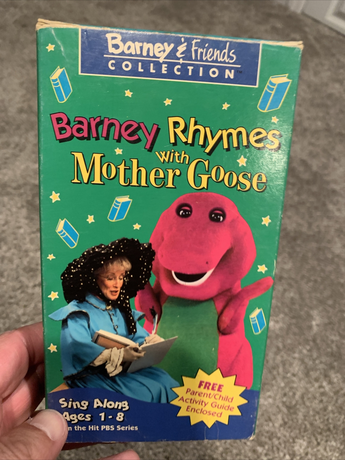 Barney - Barney Rhymes With Mother Goose VHS | Grelly USA