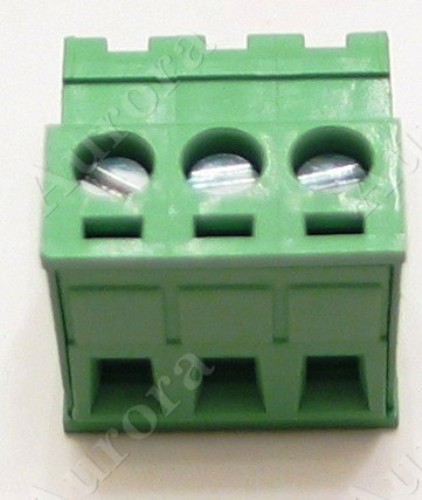 3 Pin - 5mm : Female & Male Connector Plug Pair / Terminal Block Mating ...