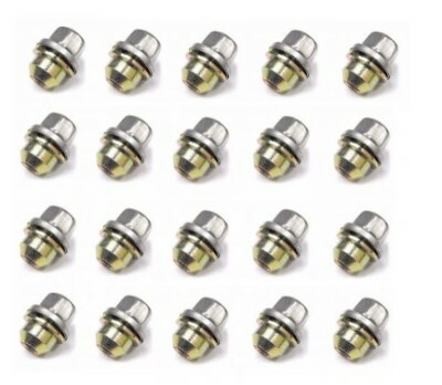 ANR3679 ALLOY WHEEL NUT SET OF 20 DISCOVERY 2 & RANGE ROVER P38 LRC1131 ...