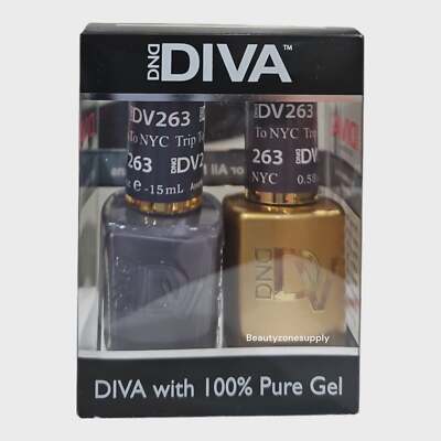 DND Diva Duo Gel & Lacquer 263 Trip To NYC | eBay
