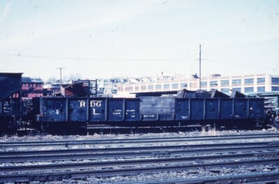 RDG reading railroad gondola #1 reading,pa dupe slide | eBay
