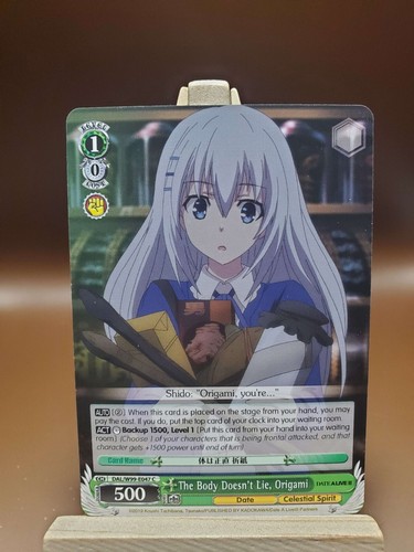 VLP Weiss Schwarz The Body Doesn't Lie, Origami Date A Live Vol.2 DAL ...