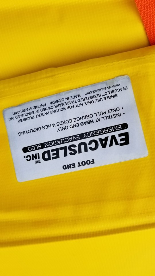 Evacusled Emergency Evacuation Sled Device | eBay