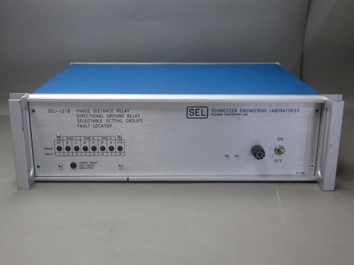 SCHWEITZER ENGINEERING SEL-121B PHASE DISTANCE RELAY DIRECTIONAL GROUND ...