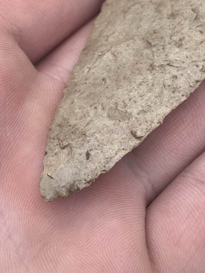 4 1/8” Kirk Corner Notch Arrowhead ~ Ex Gary Noel ~ Nelson Co, Kentucky ...