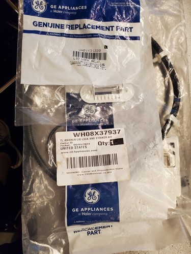 WH08X37937 Washer Lid Switch/Lock With Lock Bezel, Brand New!!! GE OEM ...
