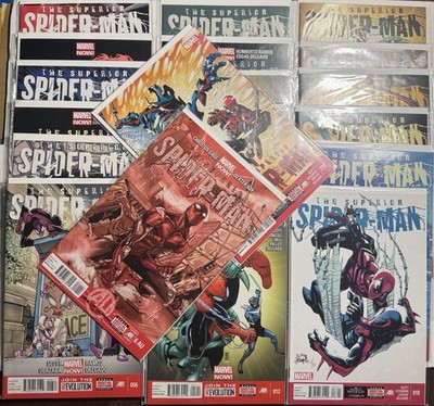 Superior Spider-Man # 1-19 + #6 AU Dexter Soy Marvel Comic Lot 19 ...
