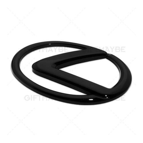 For Lexus Trunk Logo Badge Emblem Car Replace Gloss Black F-Sport ES GS ...