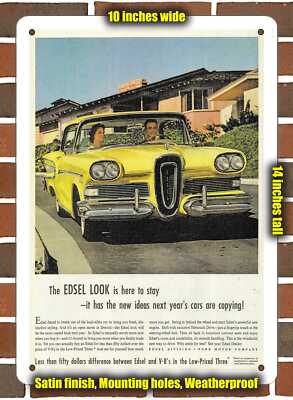 Metal Sign - 1958 Edsel Citation_2- 10x14 inches | eBay