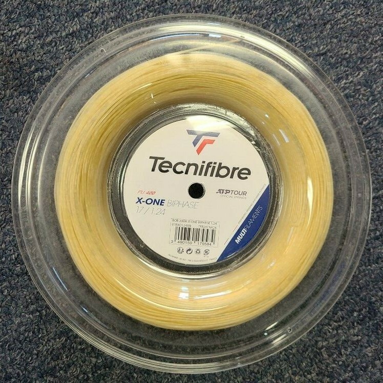 Tecnifibre X-one Biphase 17g 1.24mm Tennis String for sale online | eBay
