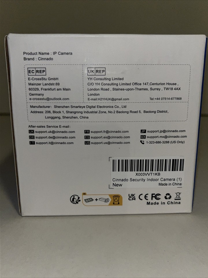 Cinnado D1 2K Indoor Security Camera | eBay