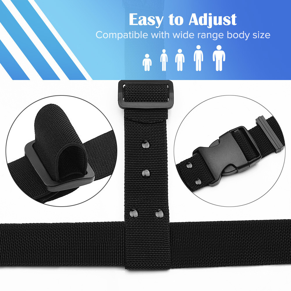 BOBLOV Nylon Police Camera Strap Chest Shoulder Grips Belt Mount for ...