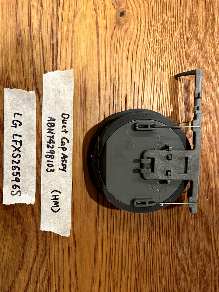 Duct Cap Assy ABN74298103 for LG LFXS26596S Refrigerator (HM) | eBay