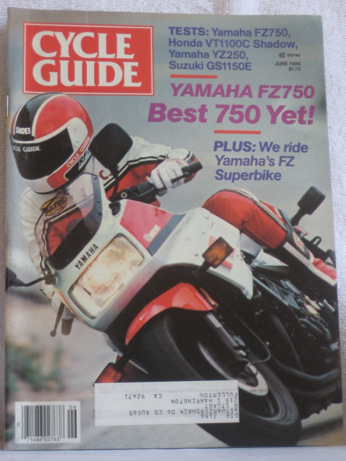 Cycle Guide Magazine - June 1985 | eBay