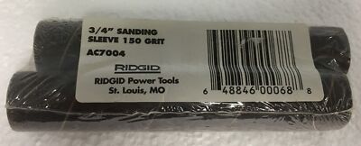 Ridgid 2-Pack 3/4'' Fine Sanding Sleeves 150 Grit AC7004 | eBay