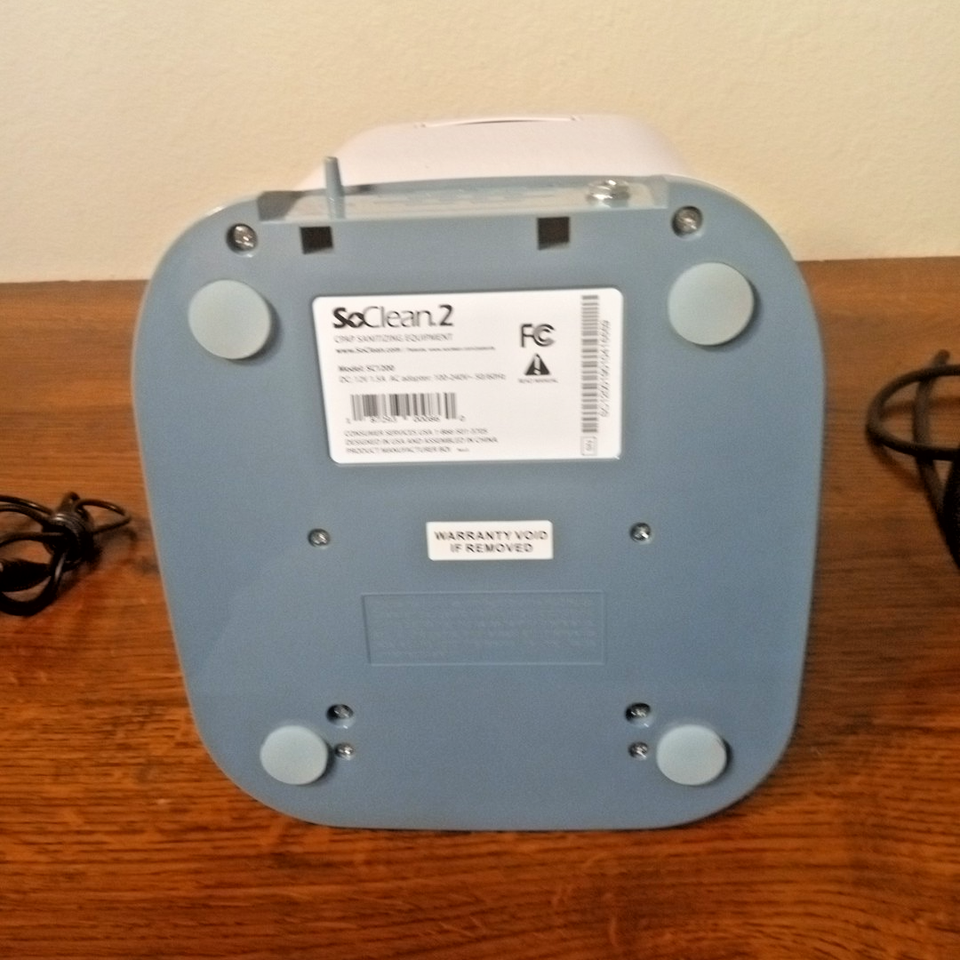 SoClean 2 CPAP Cleaner and Sanitizer Machine - SC1200 w/ Hose & Power ...